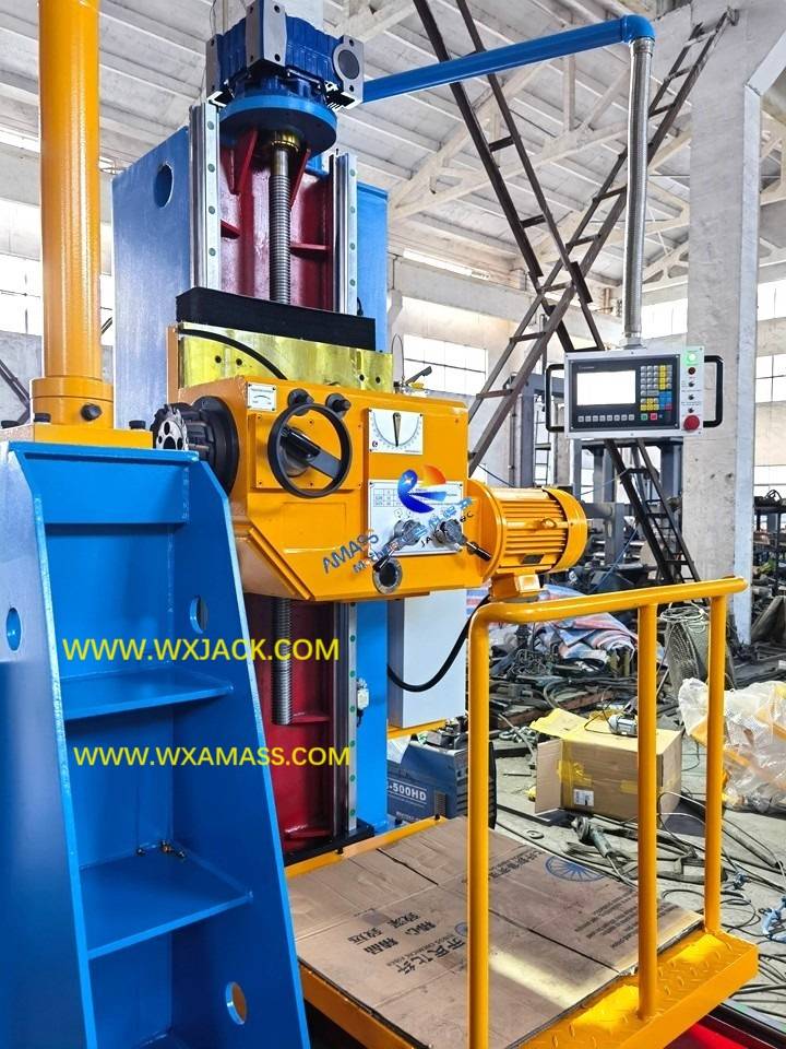 Upgraded And Renovated CNC-DX0815 Steel Structure Flange Milling ...