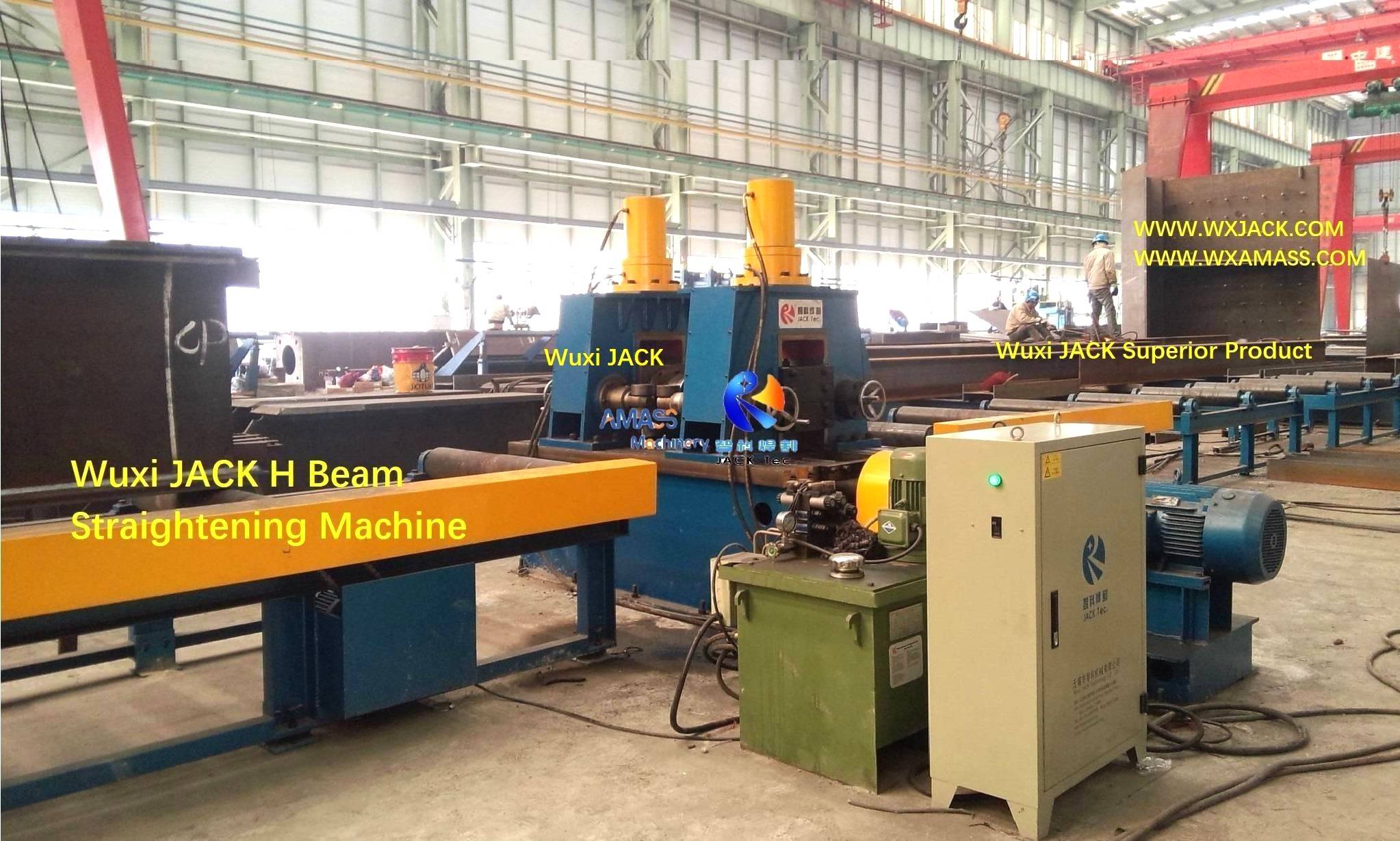 Review on Wuxi JACK H Beam Straightening Machine