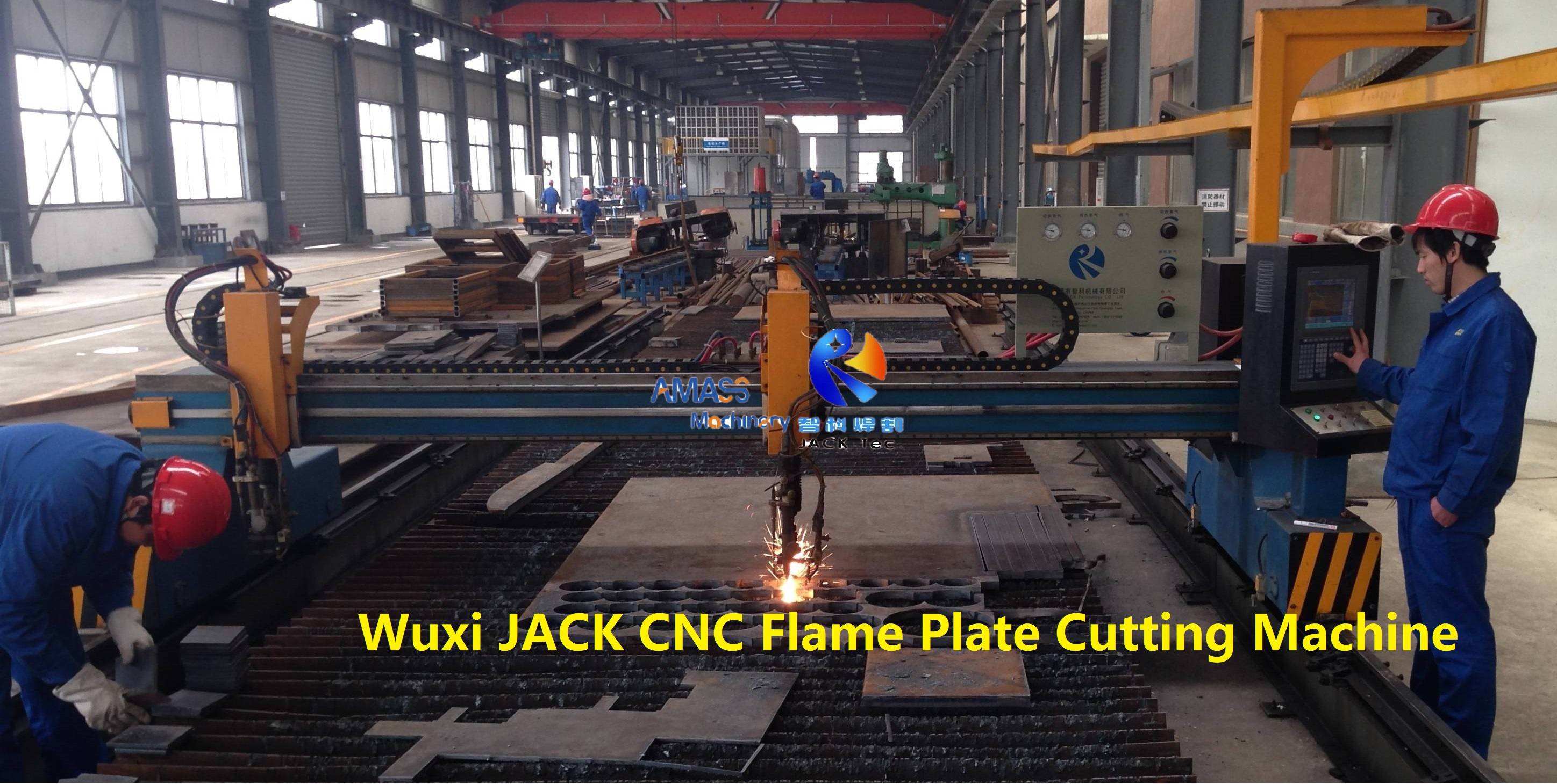 CNC Flame Plate Cutting Machine- Wuxi JACK and Wuxi AMASS